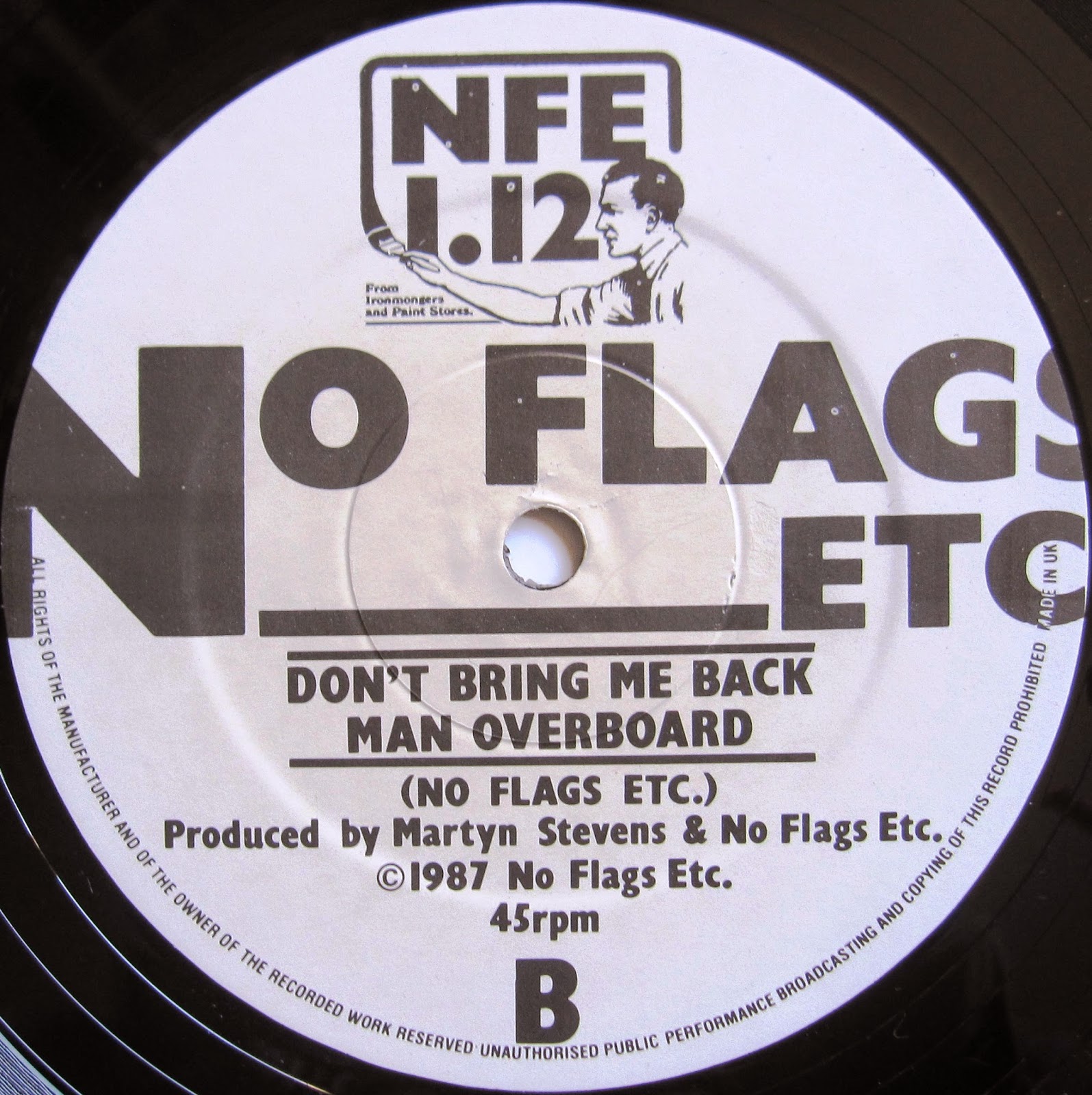 From A Northern Place: No Flags Etc. - Wonderful (12")