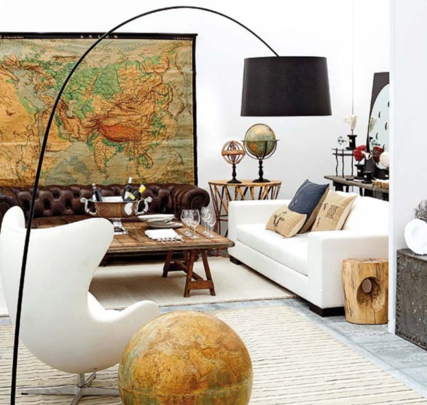 In the home of a traveller