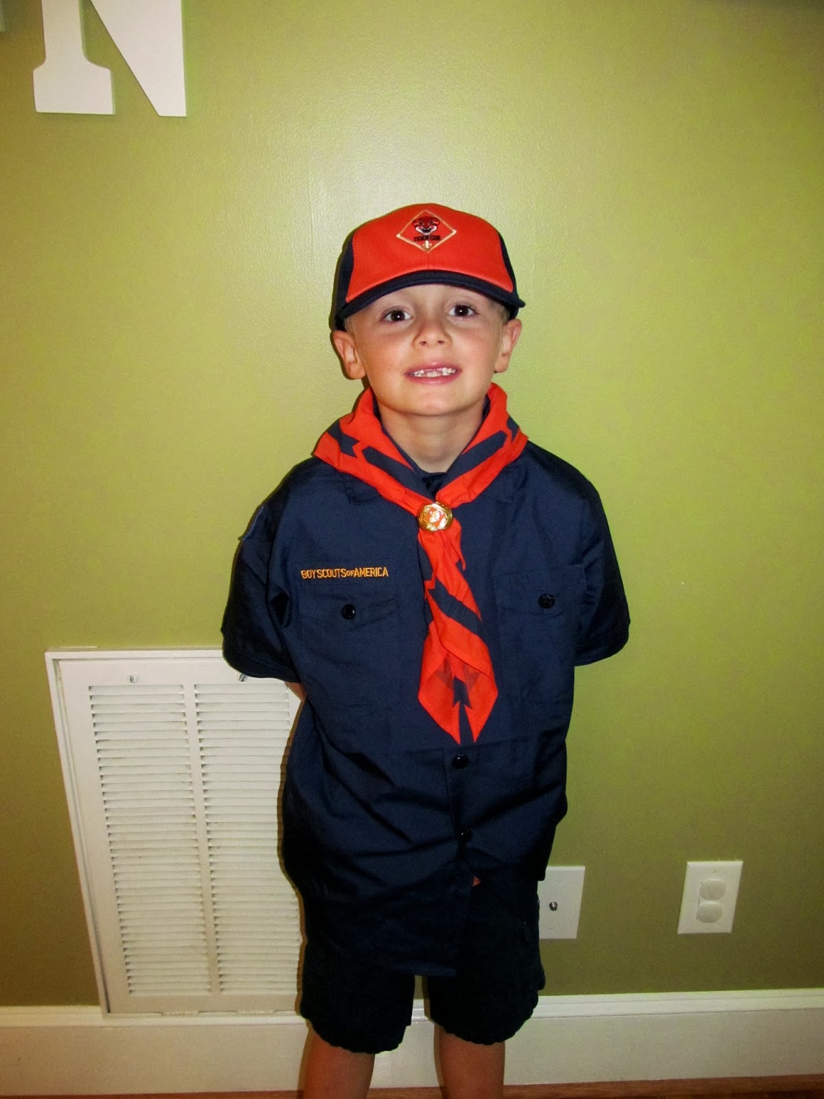 Eli & Cole - two boys, one big adventure: Our Cub Scout