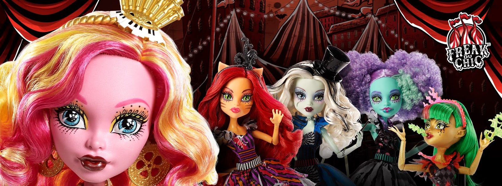 Monster High-Pretty : Banner de Monster High Freak Du Chic