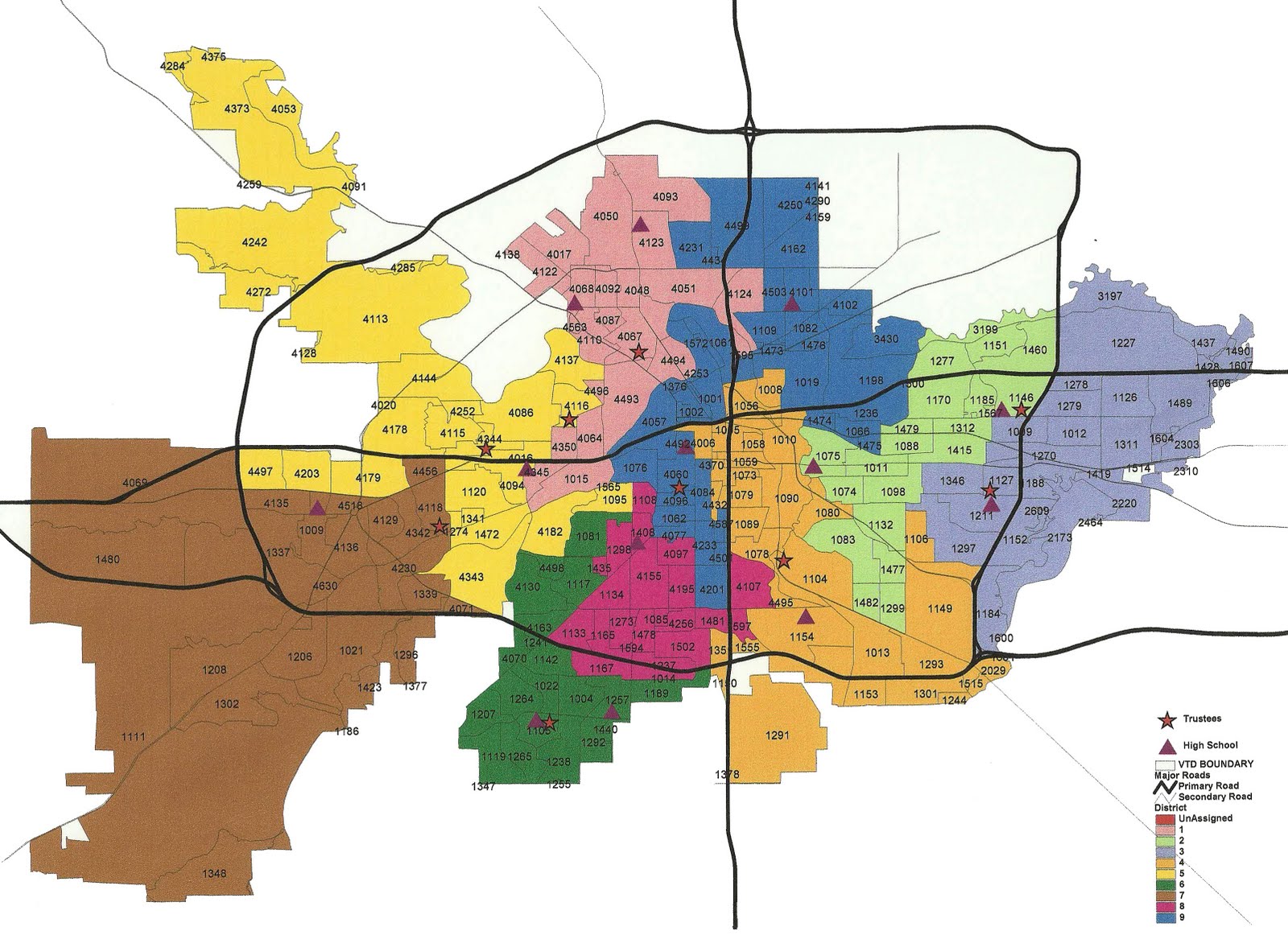 Map Of Dallas Isd Schools