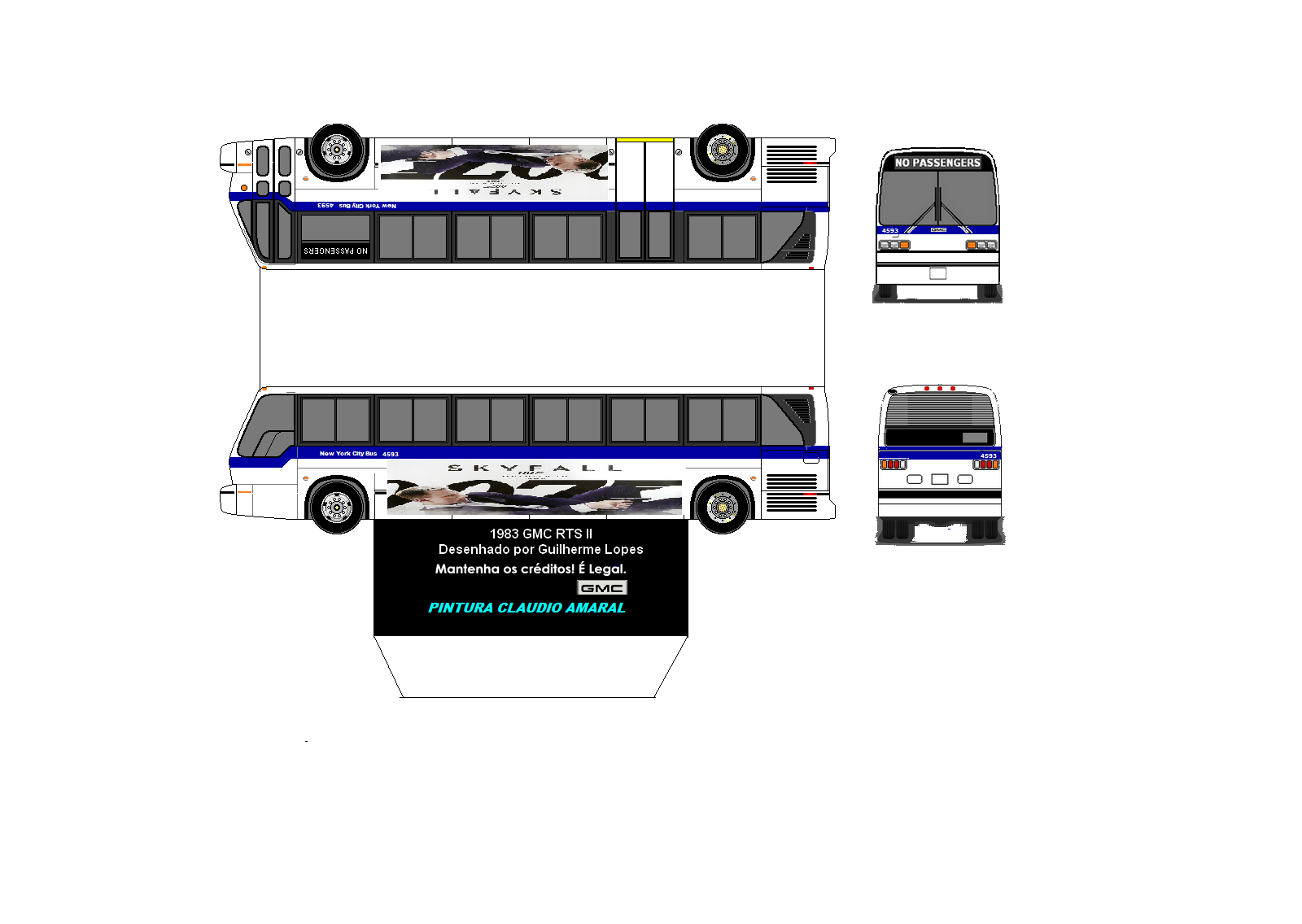 Sejam Bem Vindos ao meu Blog!!!: GMC RTS II NEW YORK CITY