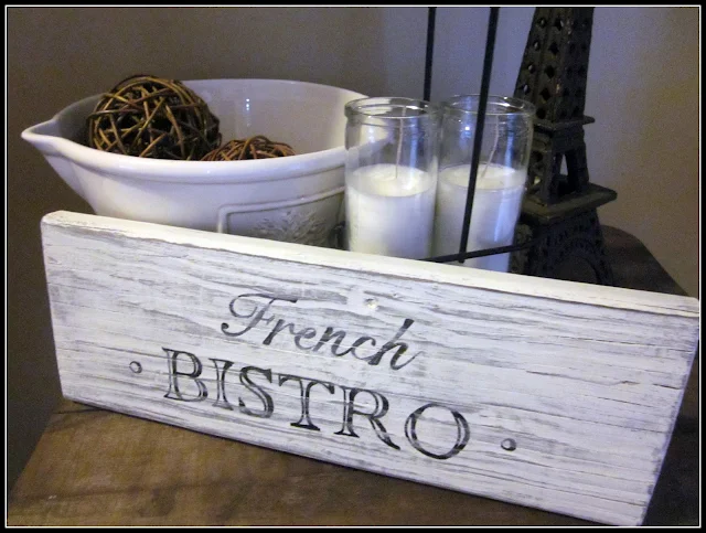 Rustic Wooden Bistro Signs