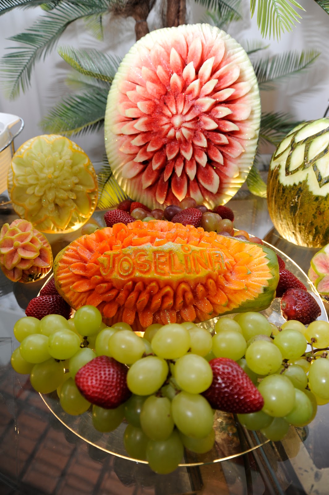 Arte em Saladas: Lindas Frutas Decoradas