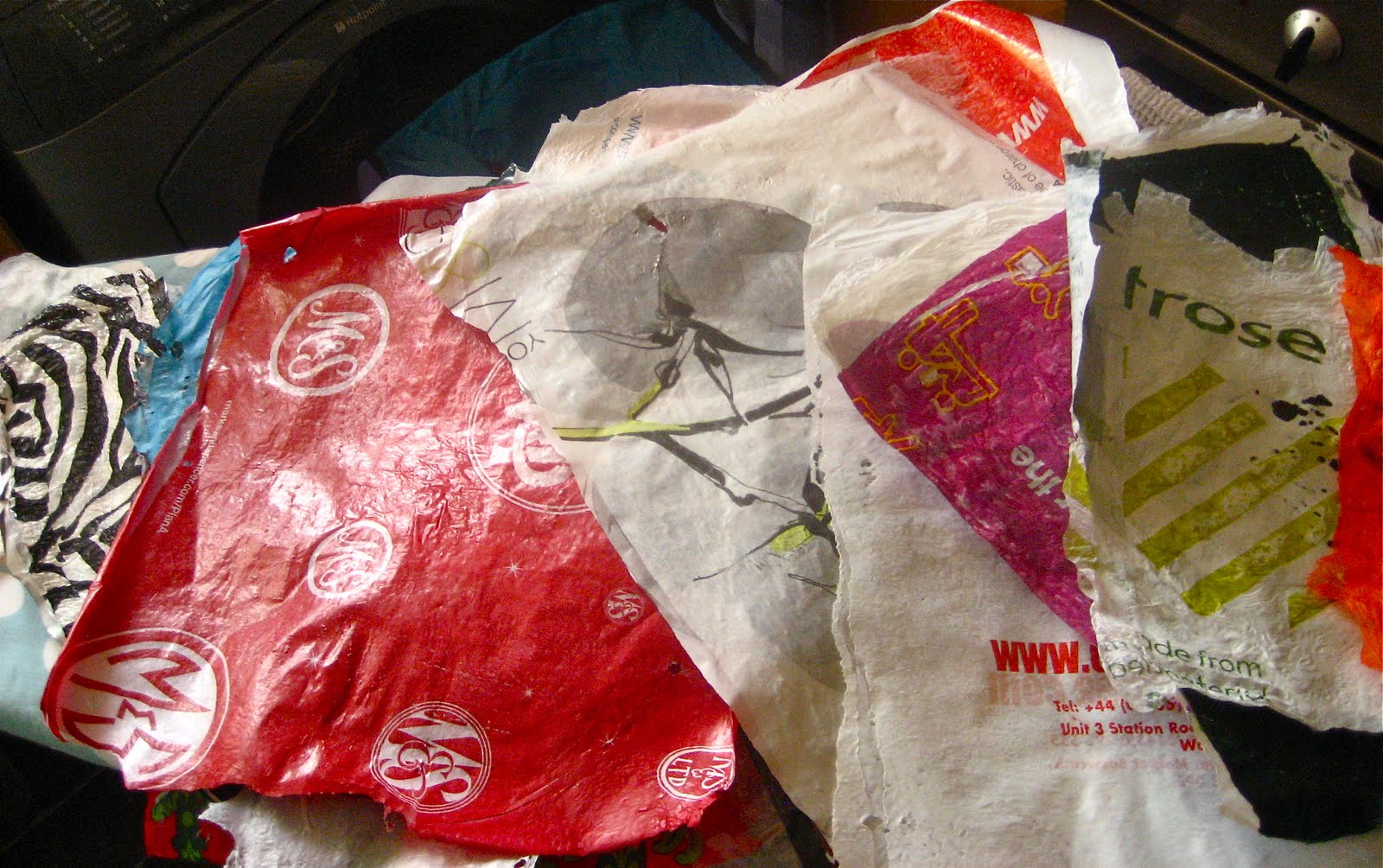 Holding Mummy's Hand: Plastic Bunting