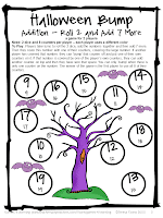 Fun Games 4 Learning: Halloween Math Freebies