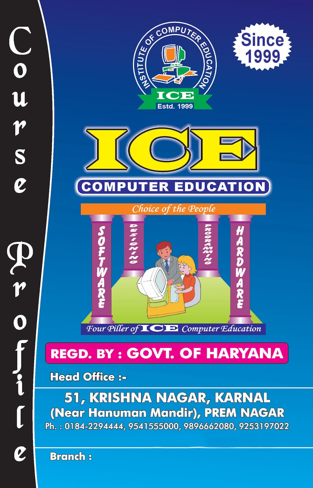 ice computer education in karnal haryana india