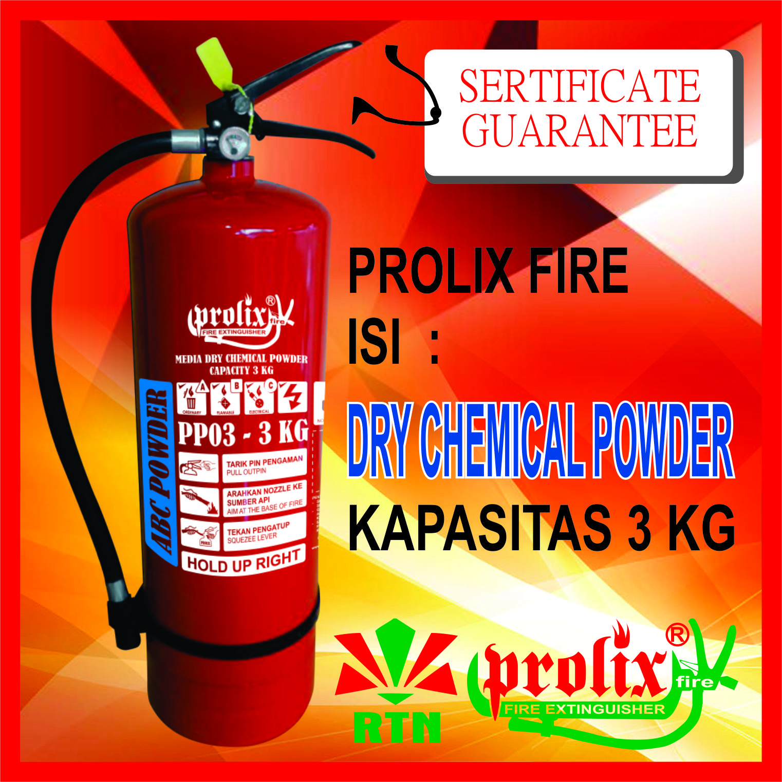 Apar Dry Powder 3 Kg - apar