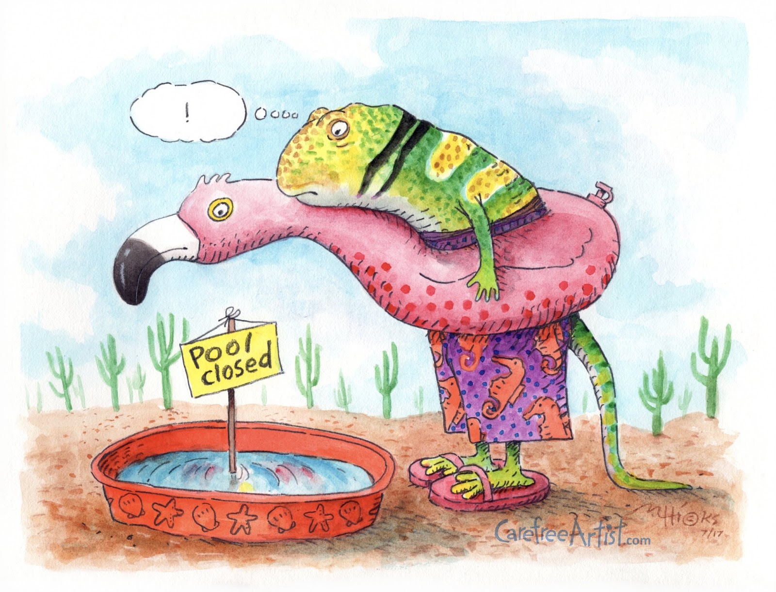 Carefree Artist: July 2017