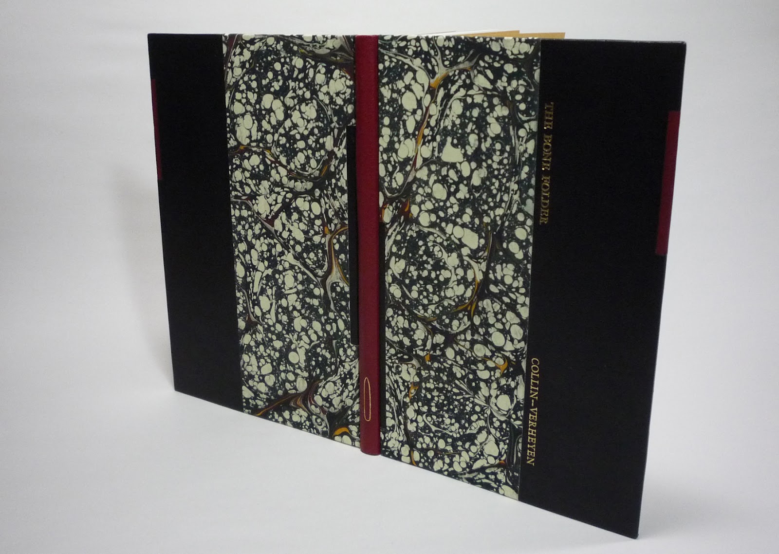 About the Binding: Bradel Binding -part 3 a Three-Piece Cover Binding