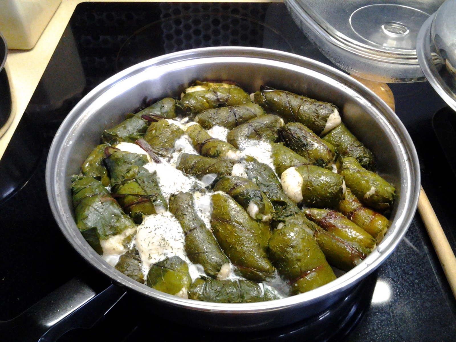 UkrainiYum!: Lots of Cooks . . . and BEET LEAF HOLUBTSI