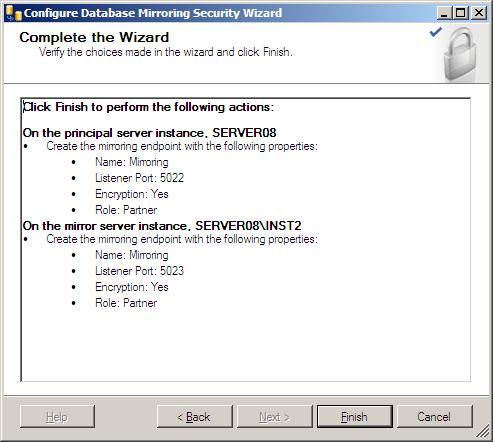 SQL Server Hints: Database Mirroring in SQL Server 2008
