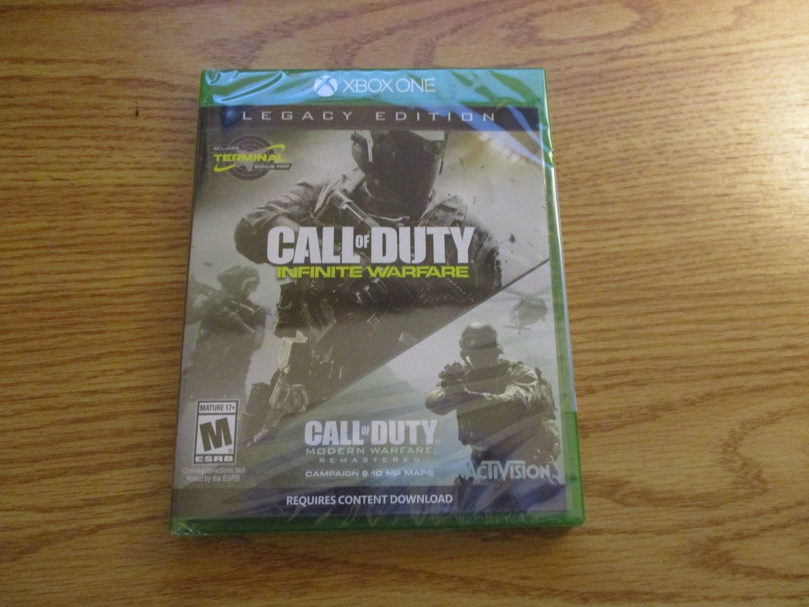 Missy's Product Reviews : Legacy Edition Call of Duty Infinite Warfare ...
