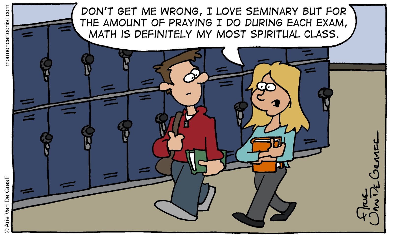 Ward Cartoonist: Most Spiritual Class