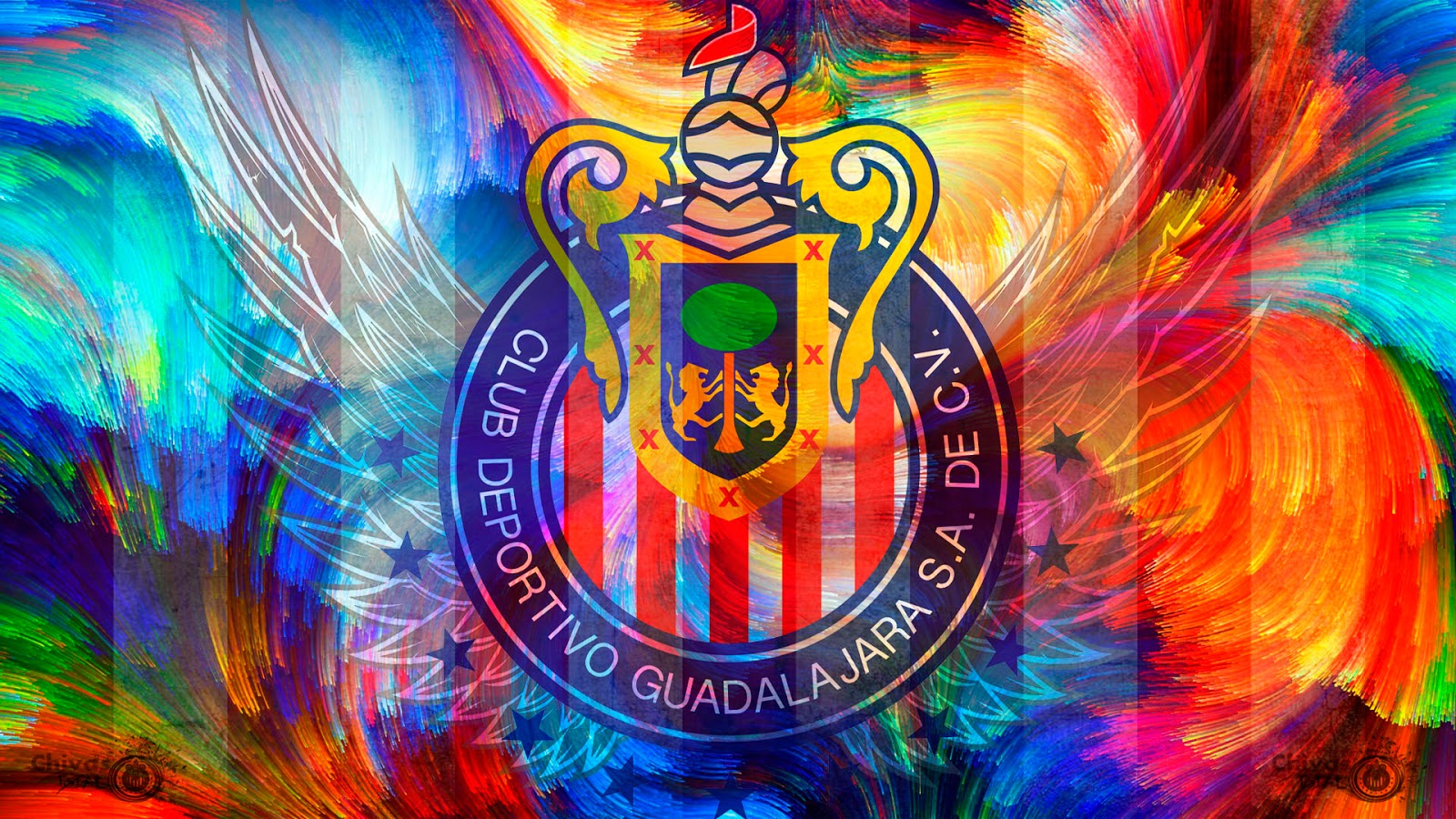 Wallpaper Escudo Chivas Alas | chivas total