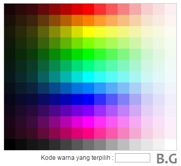 Berikut Cara Memasang Aneka Instruksi Warna Html Di Blog - Top Blogger ...