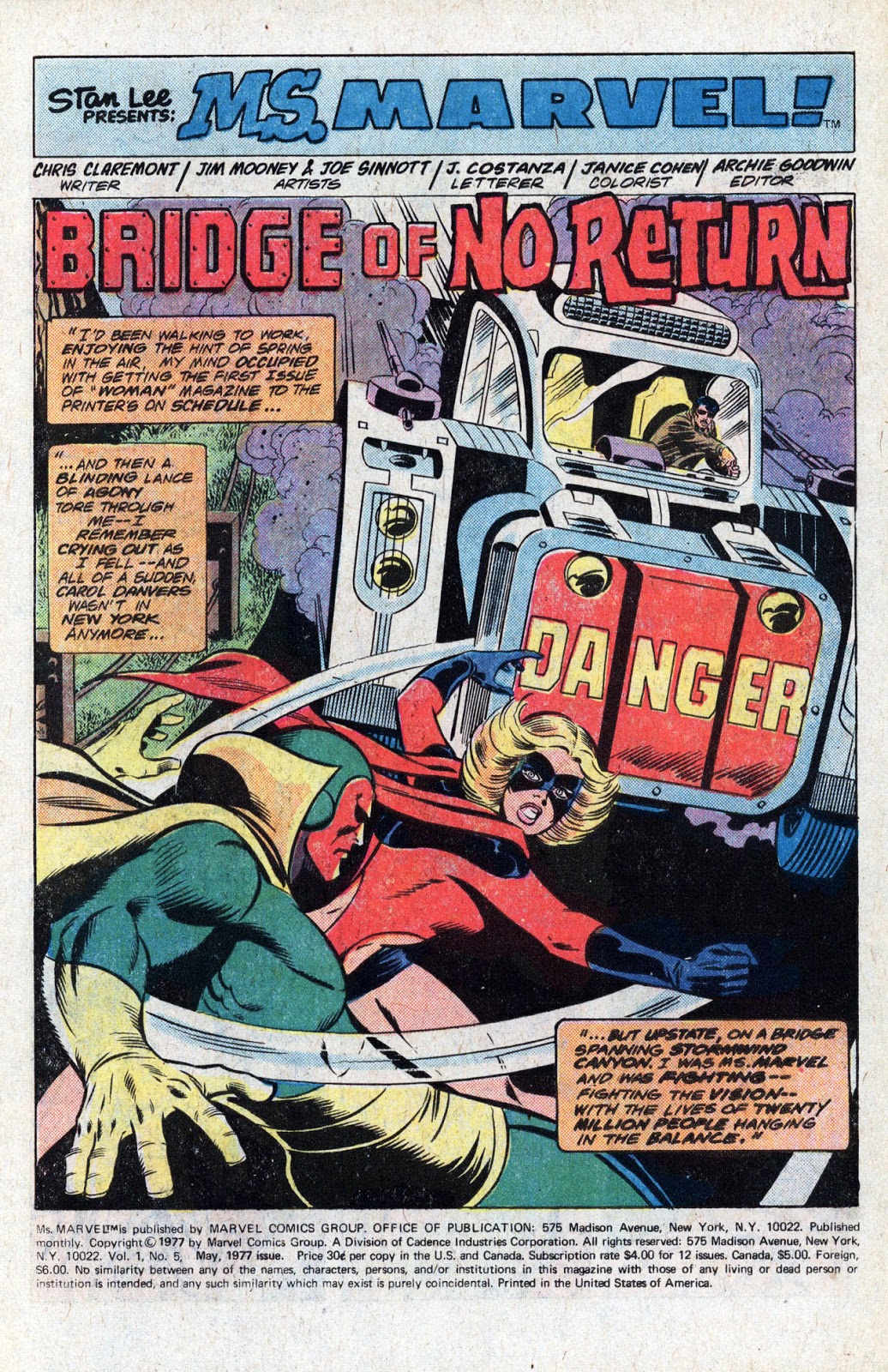 Diversions of the Groovy Kind: Making a Splash: Ms. Marvel, Year One