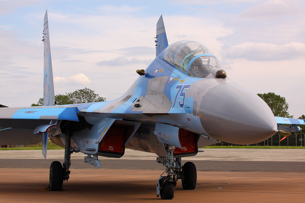 Sukhoi Su-27 Flanker Savaş Uçağı Resimleri ~ Savaş Uçakları