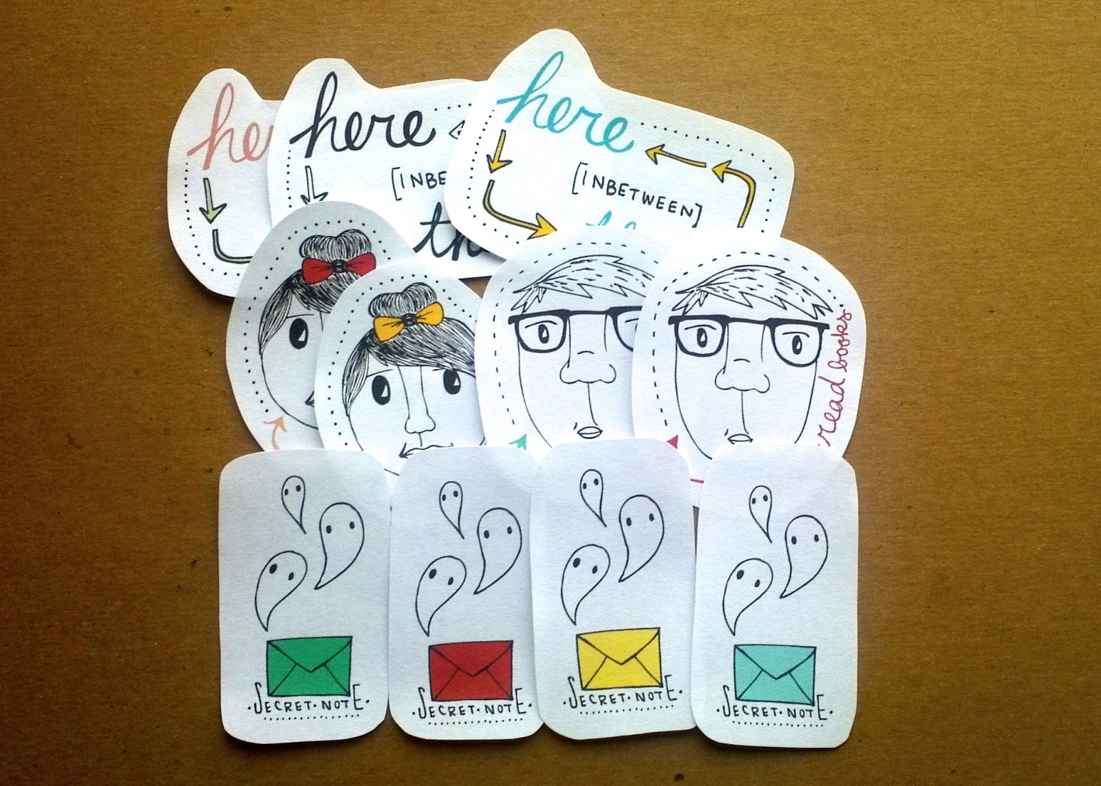 A Peachy Keen Day: I made some stickers!