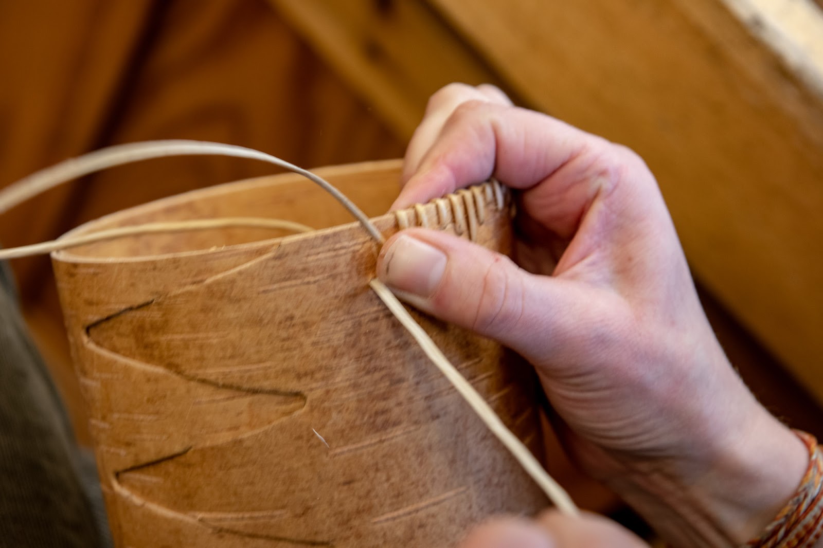 Träslöjd & Smide på Västerberg: Näver