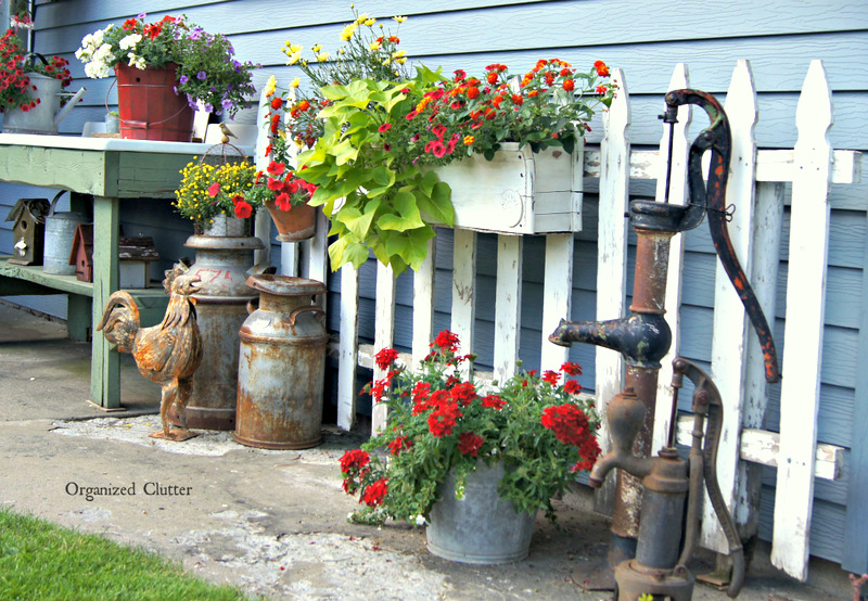 Garden Junk Ideas Galore 2014 Round Up - Organized Clutter