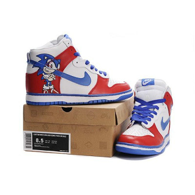 Sonic Nikes | Hedgehog Sonic Nike Dunks: Hedgehog Sonice Nike Dunks ...