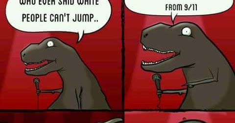 9/11 dinosaur joke comic | Hilarious images daily