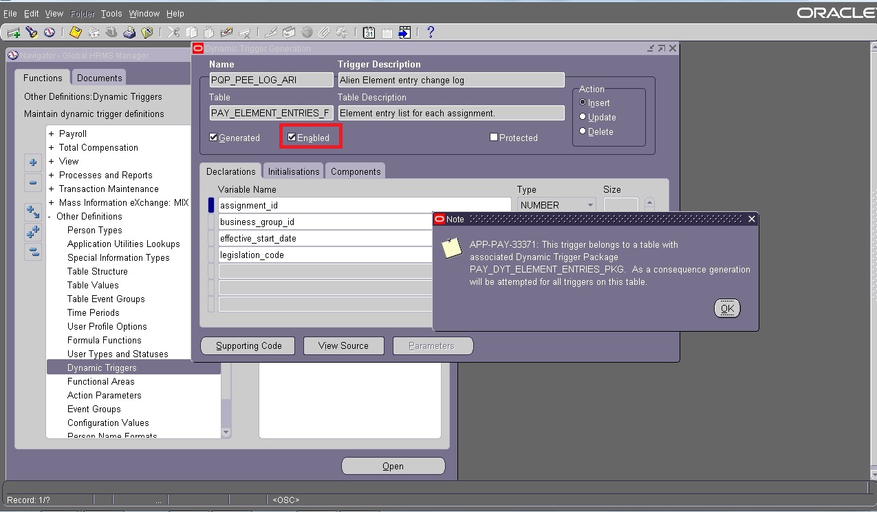 My Oracle World: Retro Pay Setup in Oracle HRMS Payroll