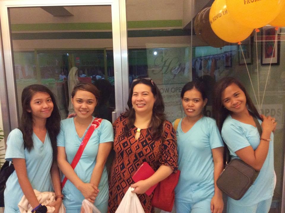 In Pinay's footsteps: A TOUCH OF HOPE: THE BLESSING AND THE OPENING ...