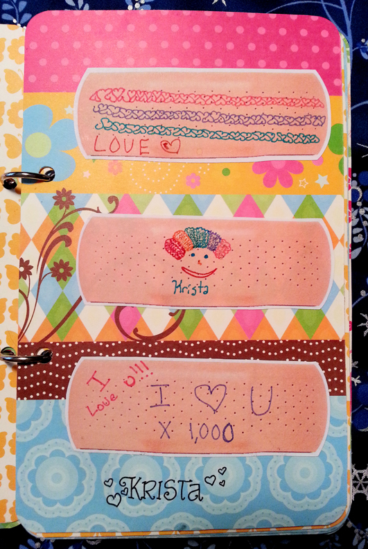 tanglebucket • • • •: Get-well wishes for Mimi (the band-aid project)