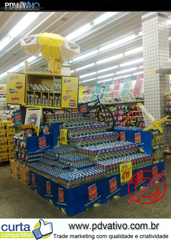 Ação de merchandising Pepsico ~ PDV Ativo - 100% Merchandising