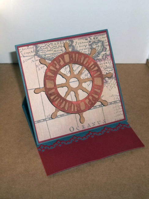 Cherished Memento's: Nautical Card
