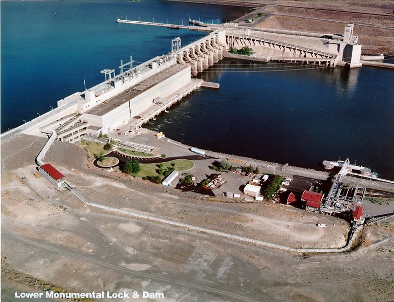 Lower Monumental Lock and Dam ~ Hydroelectric Energy