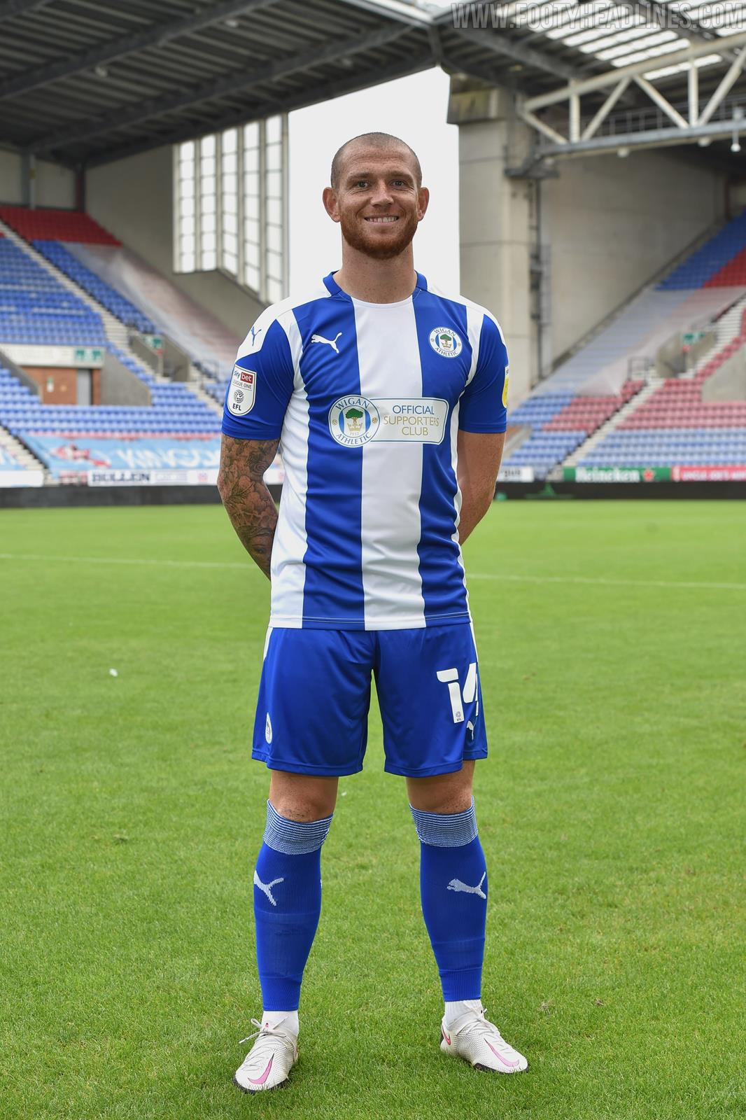 Wigan Athletic 20-21 Home & Away Kits Released - Footy Headlines