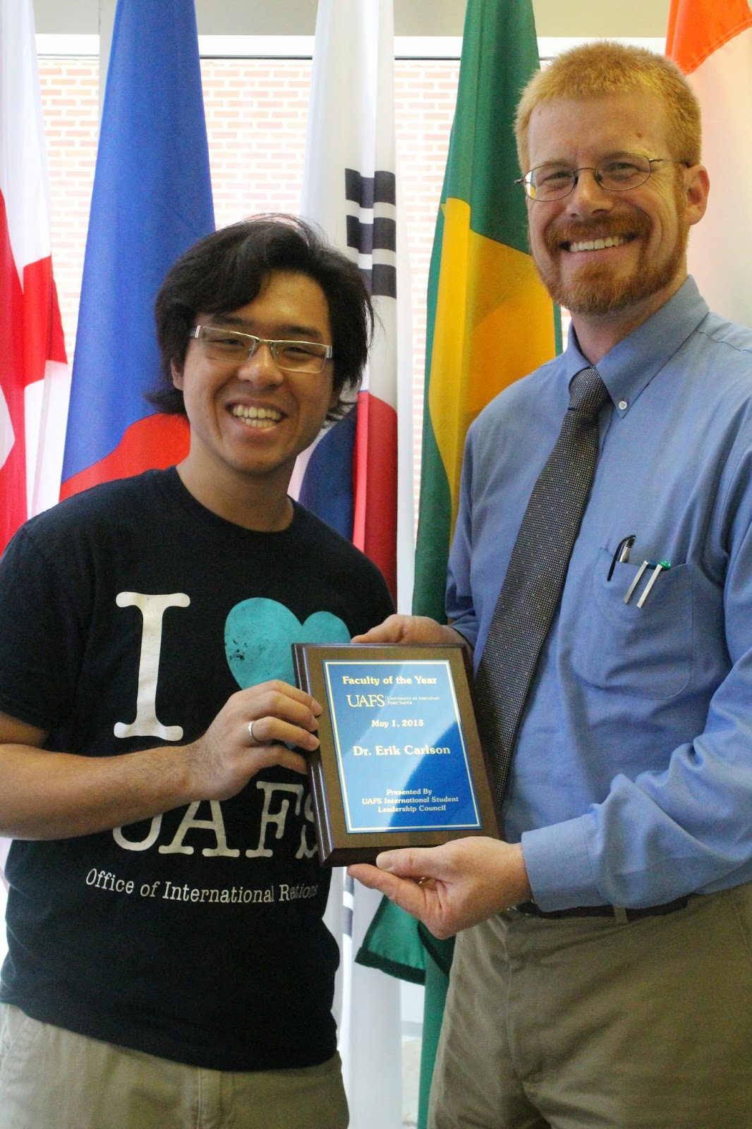 UAFS International Office: Faculty of the Year