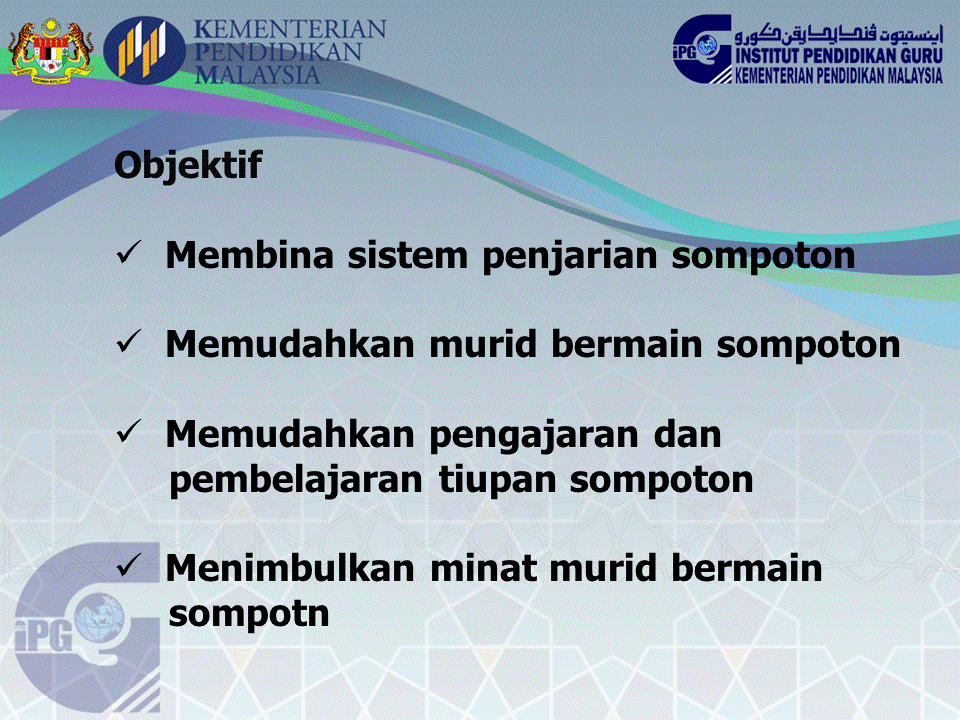 JABATAN SENI VISUAL DAN MUZIK: Mari Belajar Bermain Sompoton