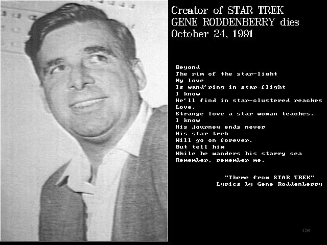 Gene Roddenberry