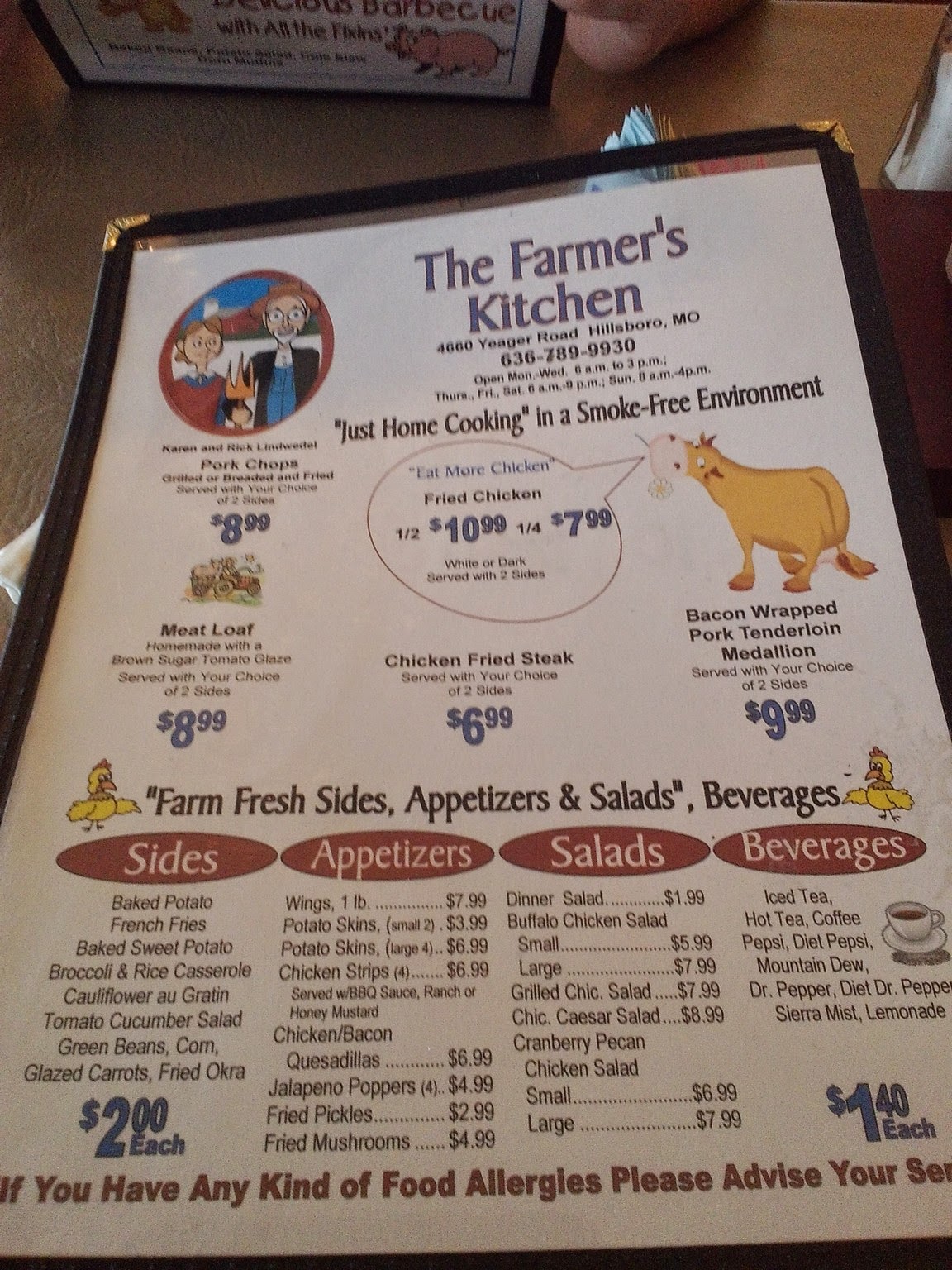 Eat and Critique !: The Farmer's Kitchen