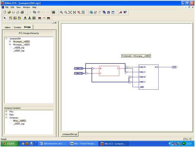 All Thats Buzzing Vhdl Program Code Truth Table Logic Circuit For 2 Bit Comparator