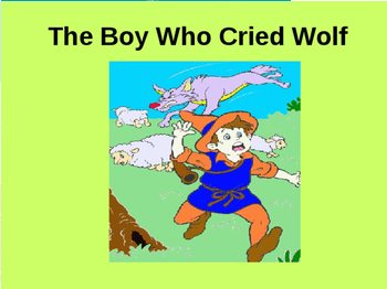 THE BOY WHO CRIED 'WOLF'