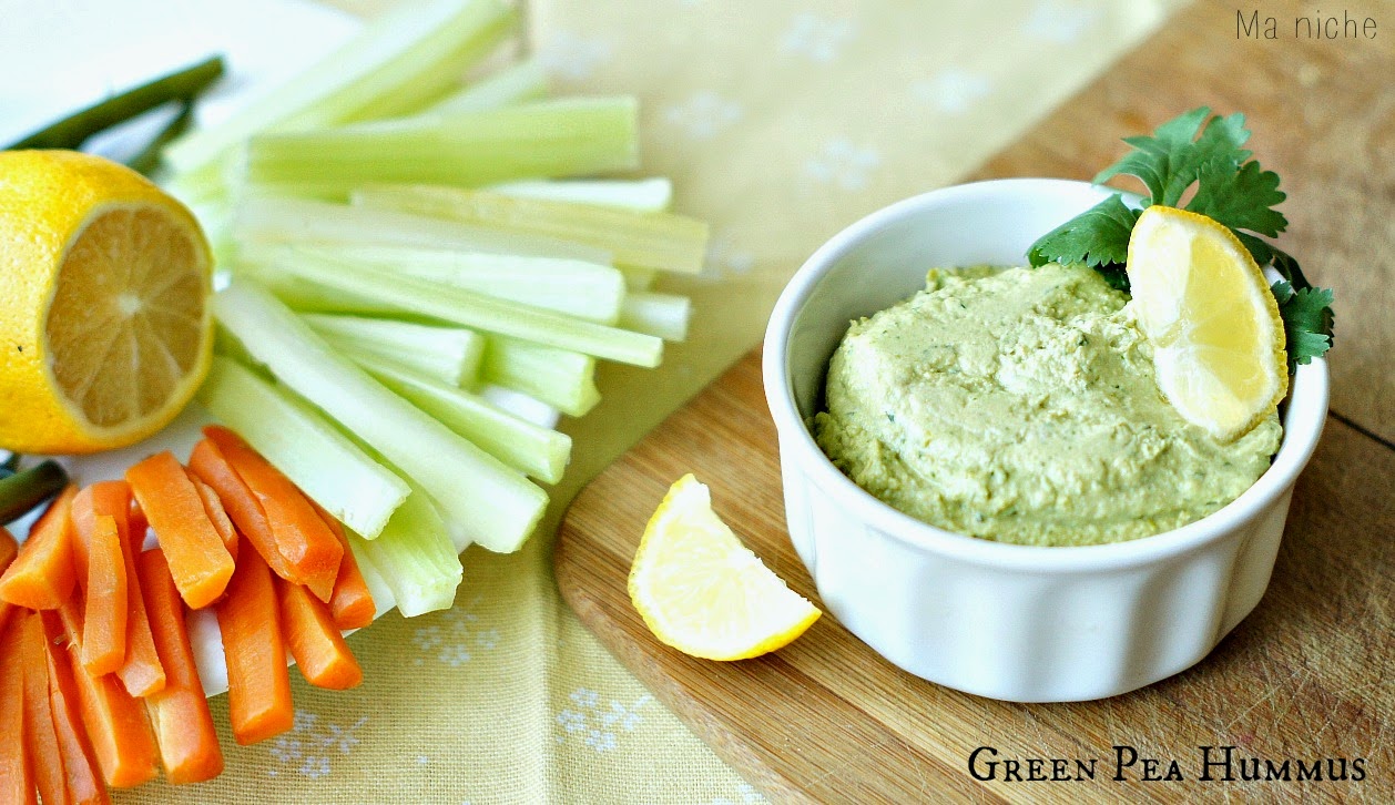 Ma Niche : Green Pea Hummus