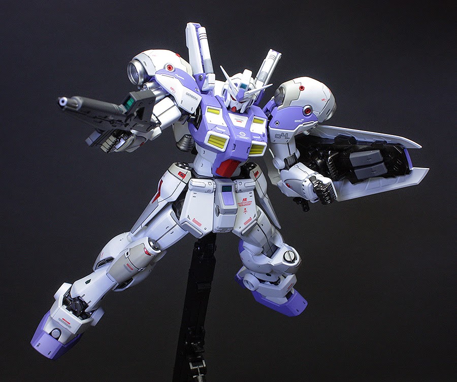 GUNDAM GUY: RE/100 RX-78 GP04G Gundam GP-04 (Gebera) - Painted Build