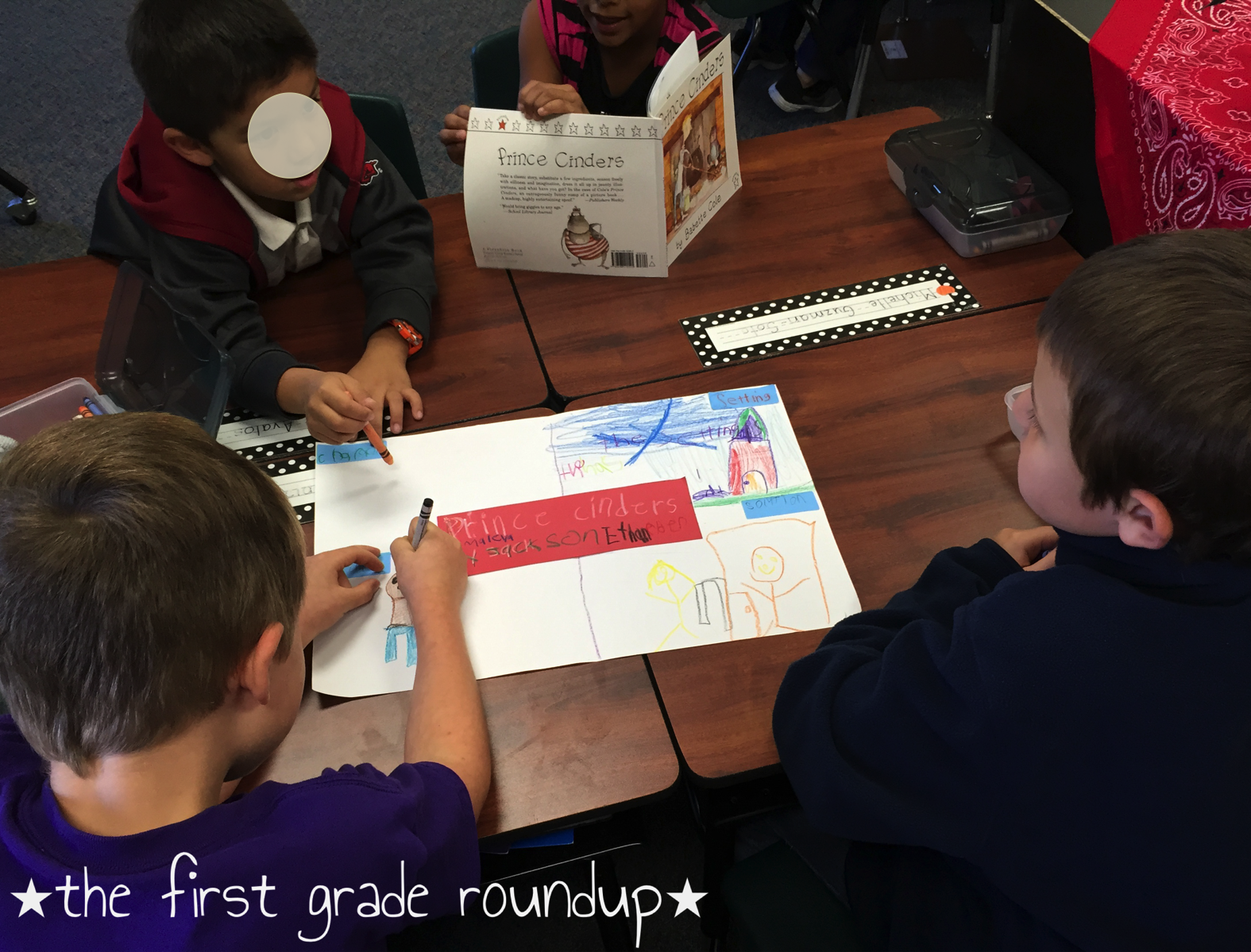 Elements of Fiction Collaborative Activities for 1st Grade - The First ...