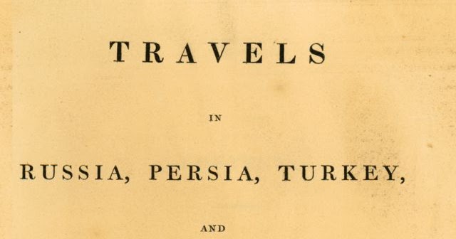 Georgia through Foreign Eyes: Thomas Alcock, Travels in Russia, Persia ...