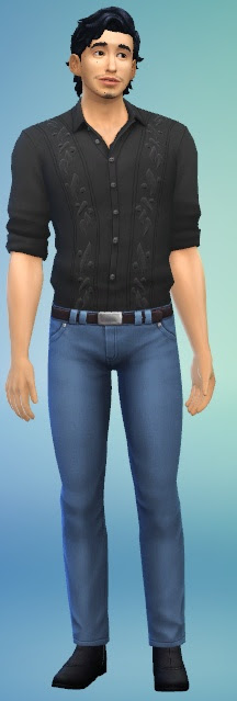 My Sims 4 CAS - Adam Driver - Imagination Sims 4 CAS