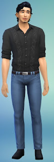My Sims 4 CAS - Adam Driver - Imagination Sims 4 CAS