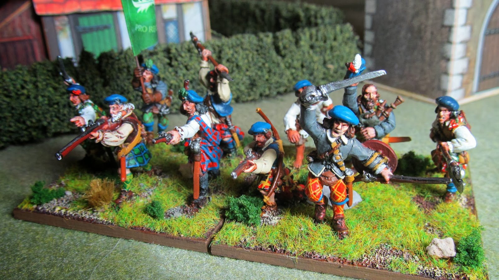 Warlord Games Highland Clansmen - League Of Augsburg - Fighting Talk