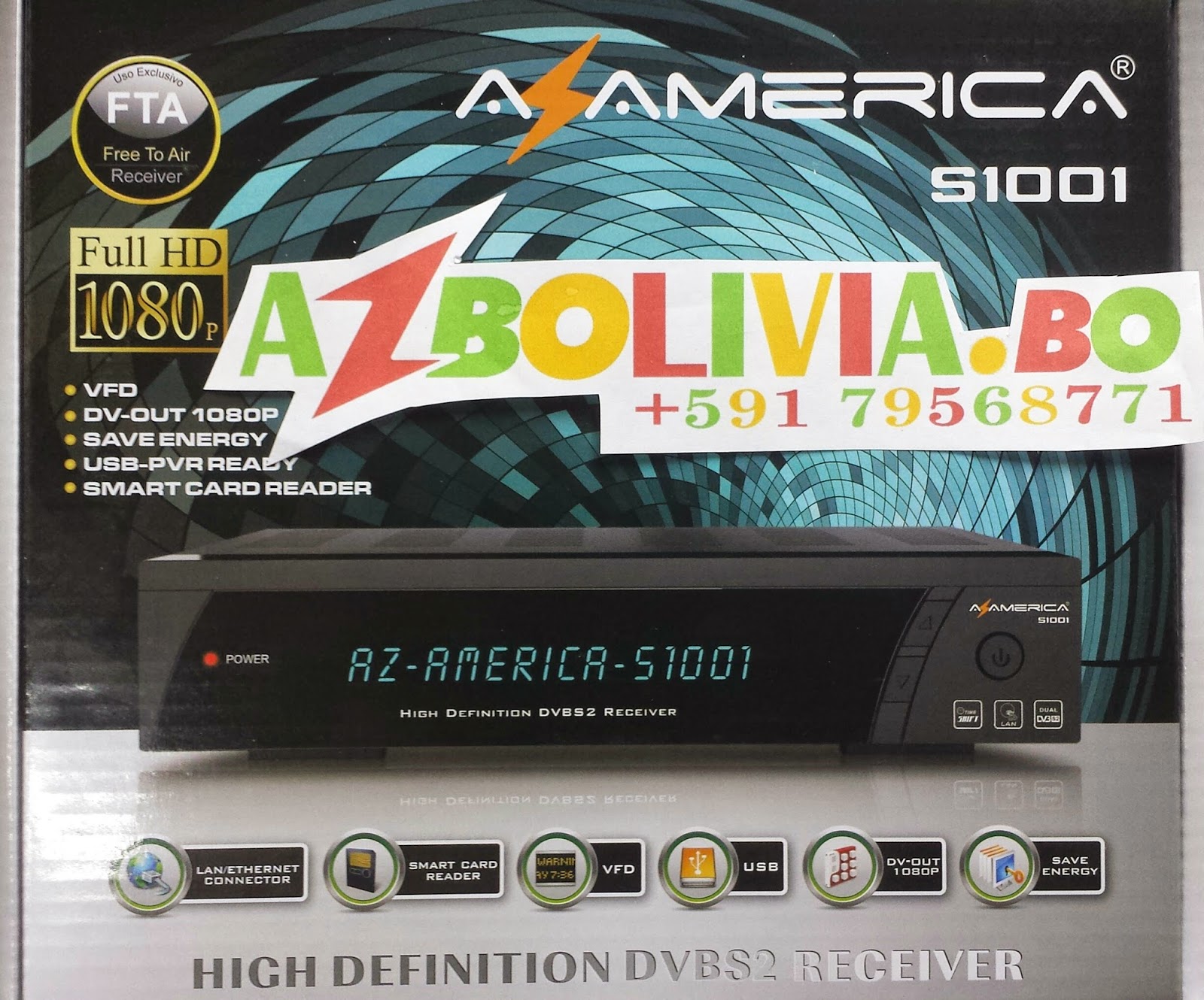 PLANETBOX: Increíble Nuevo STOCK AZAMERICA S1001 a precio de infarto ...