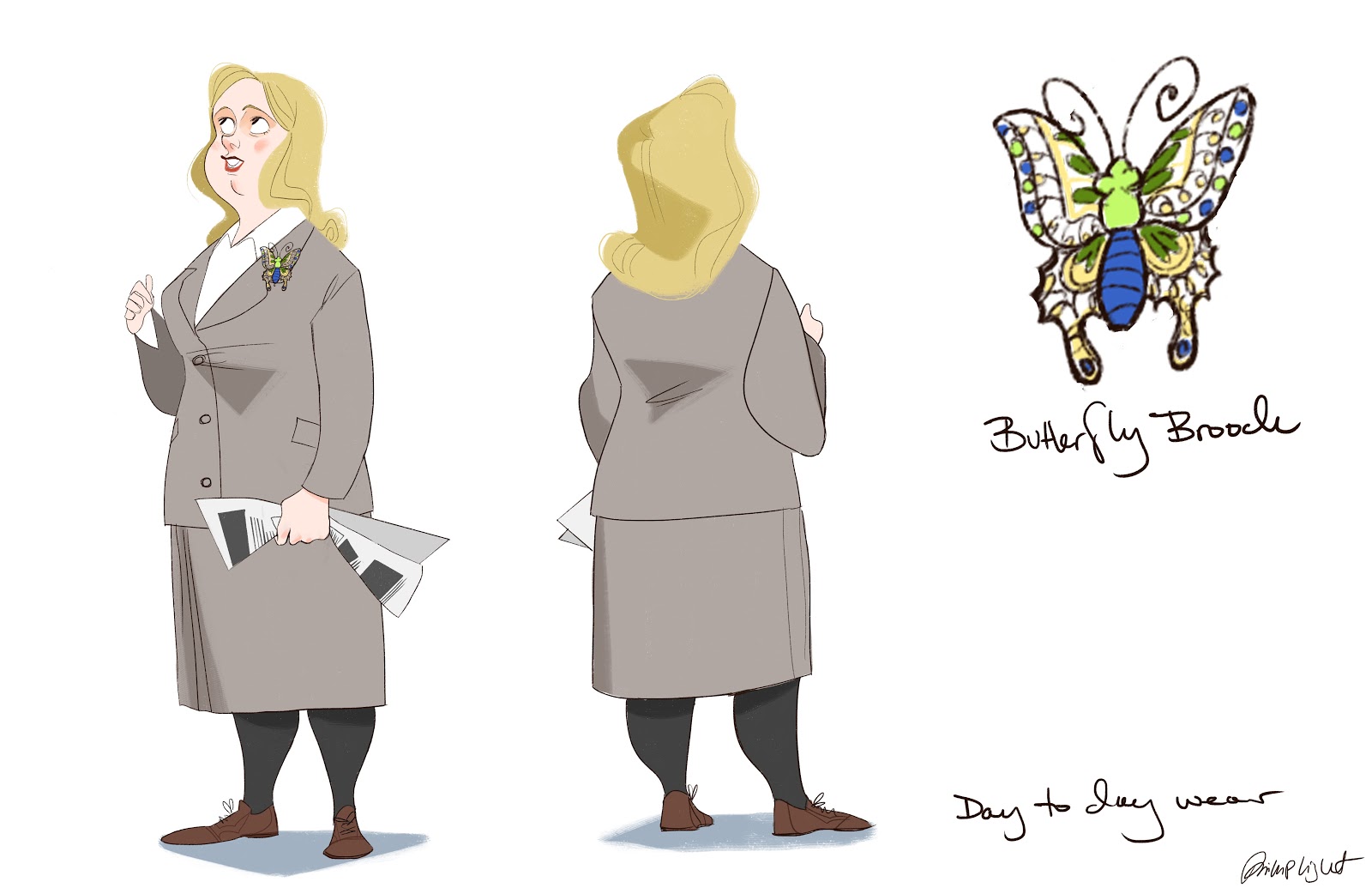 Design Process: Phillip Light - Week 7: Character Design