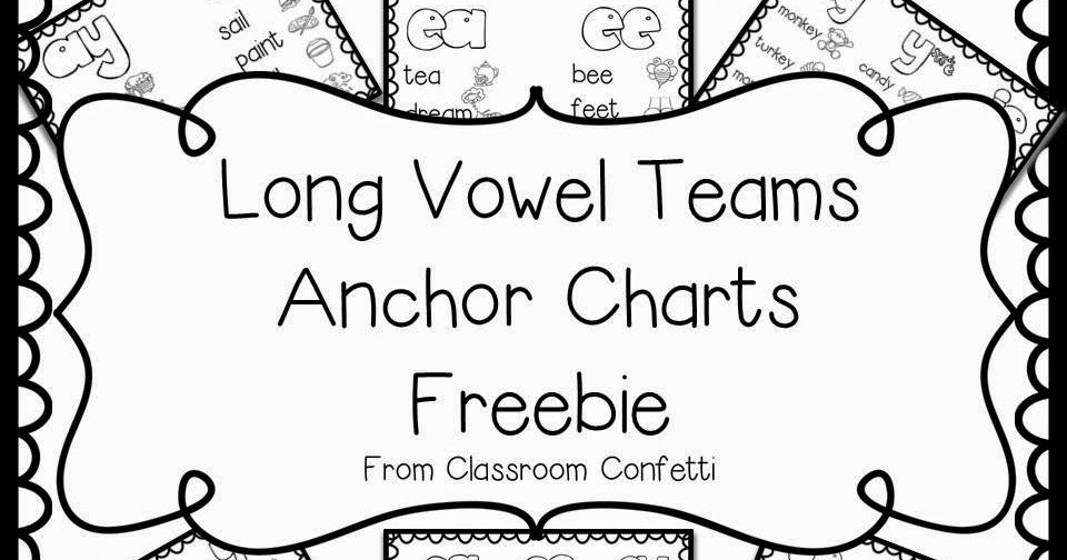 Long Vowel Anchor Charts Freebie! - Classroom Confetti